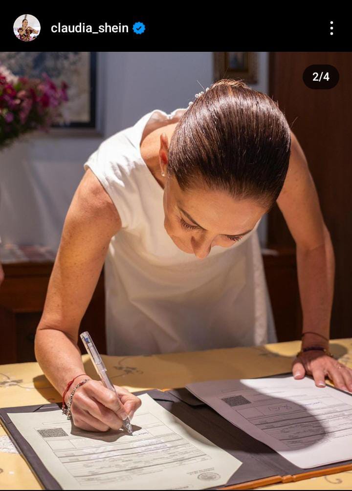 La aspirante presidencial oficialista Claudia Sheinbaum anuncia su boda ... La aspirante presidencial oficialista Claudia Sheinbaum anuncia su boda ...